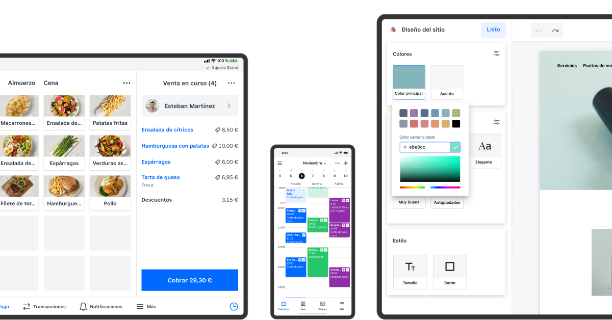 Soluciones SaaS y software para negocios | Square