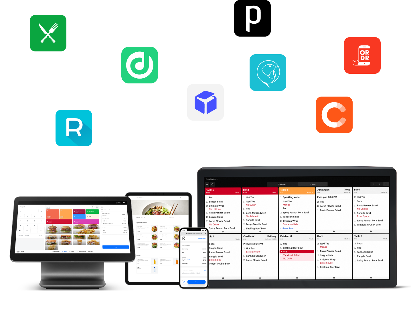 Online order integrations – all your orders on your POS and KDS | Square