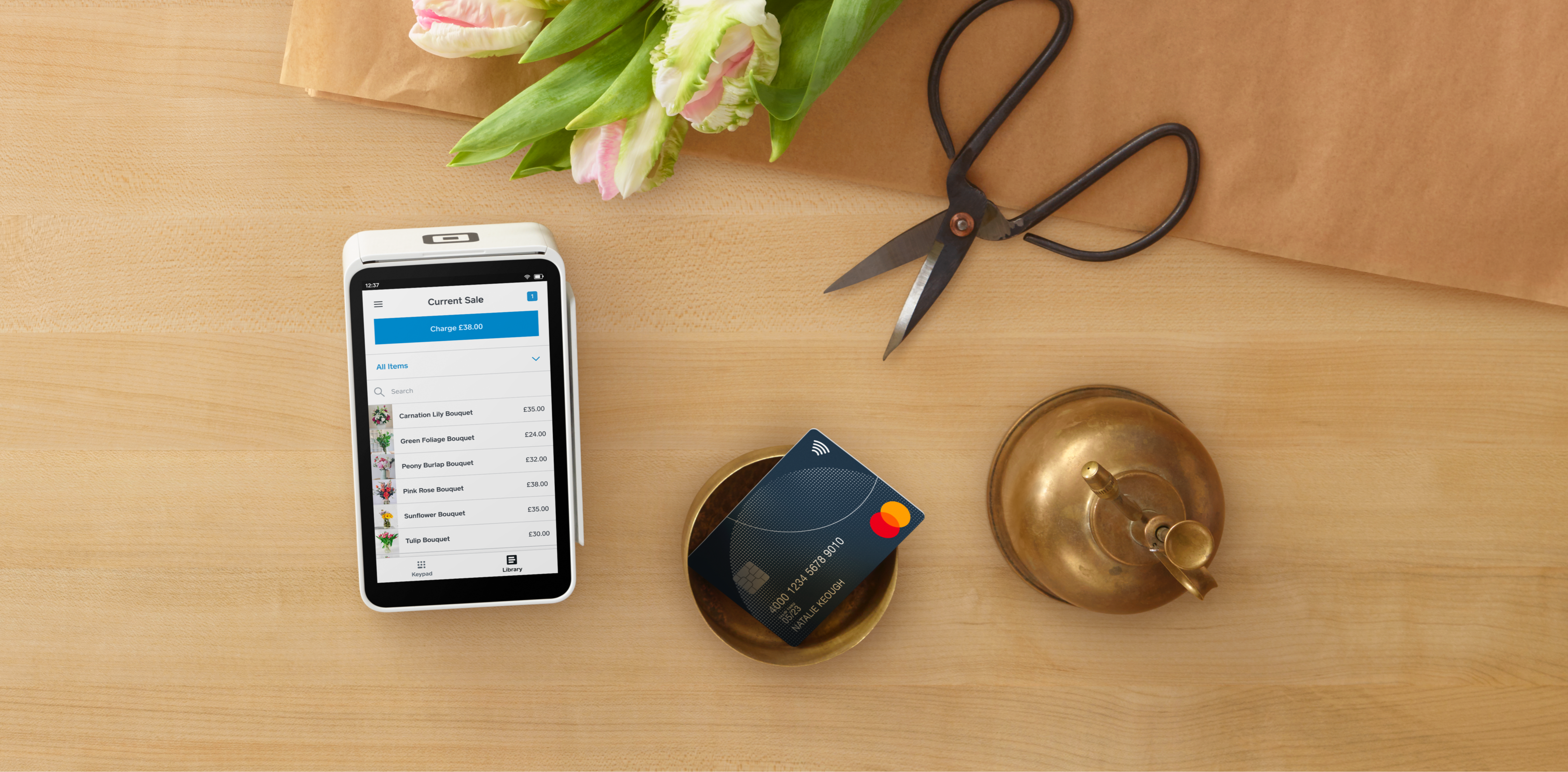 Portable card machine for processing payments | Square Terminal