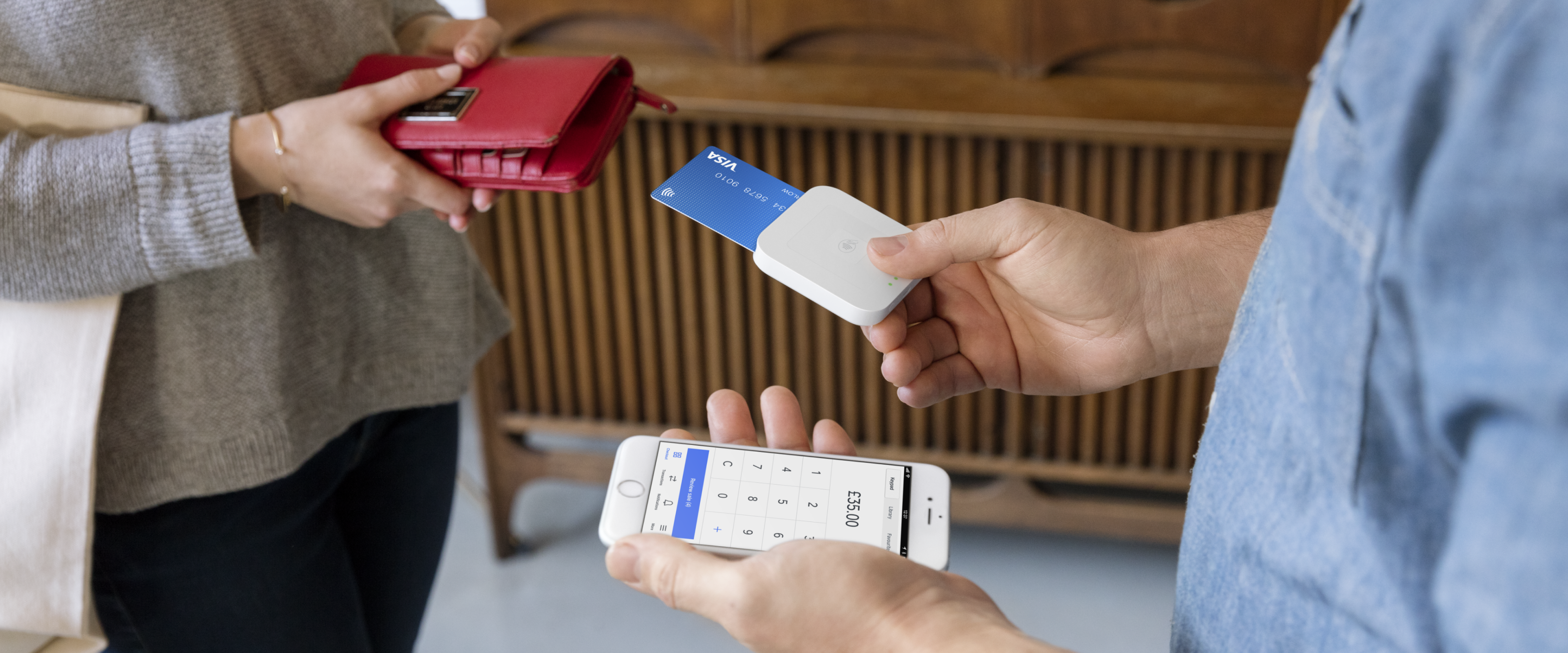 Contactless Card Reader - Accept Apple Pay, Google Pay & Chip | Square