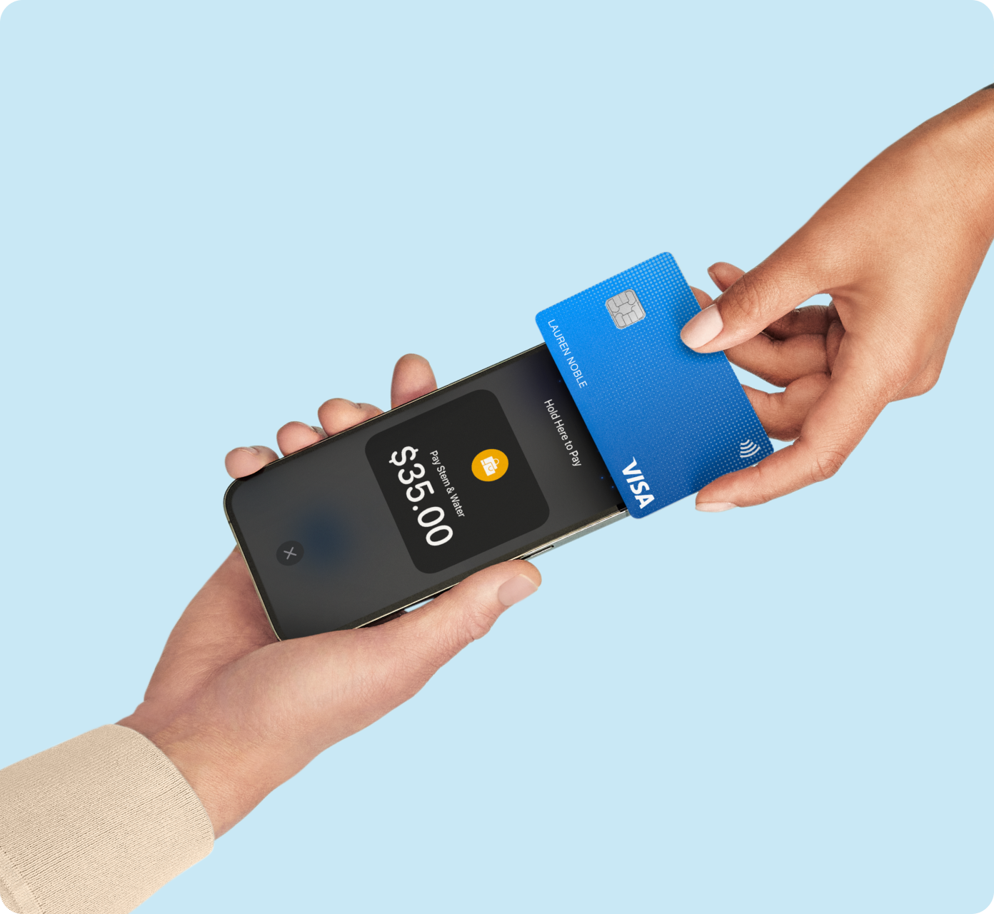Payment processing with Square.