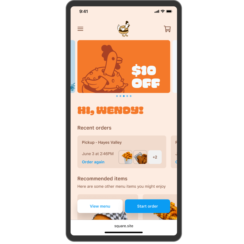 Quick-Service Restaurant POS System and Software | Square