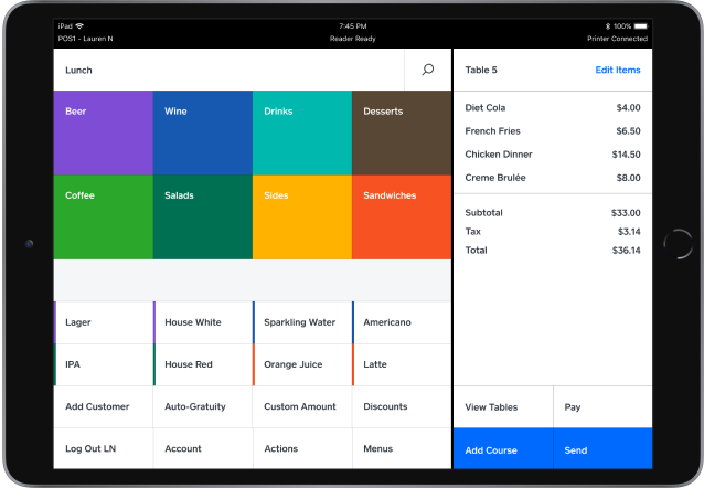 Restaurant POS System and Software | Square