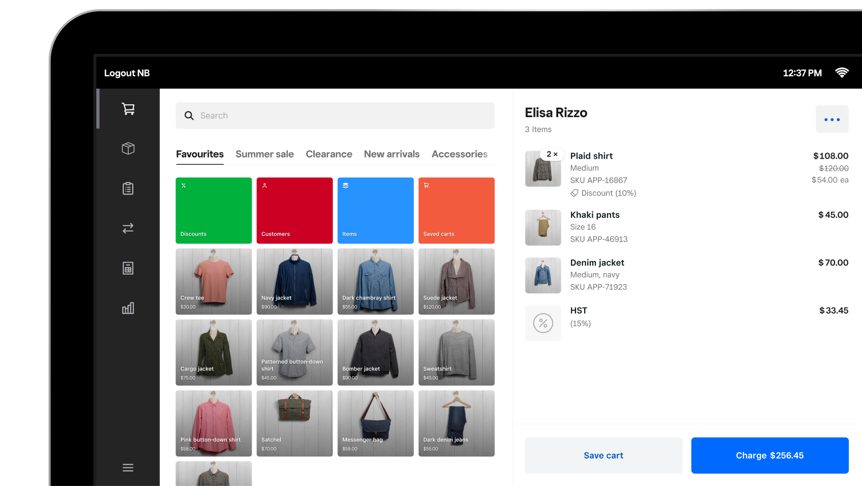 Fully Integrated POS Register | Square Register