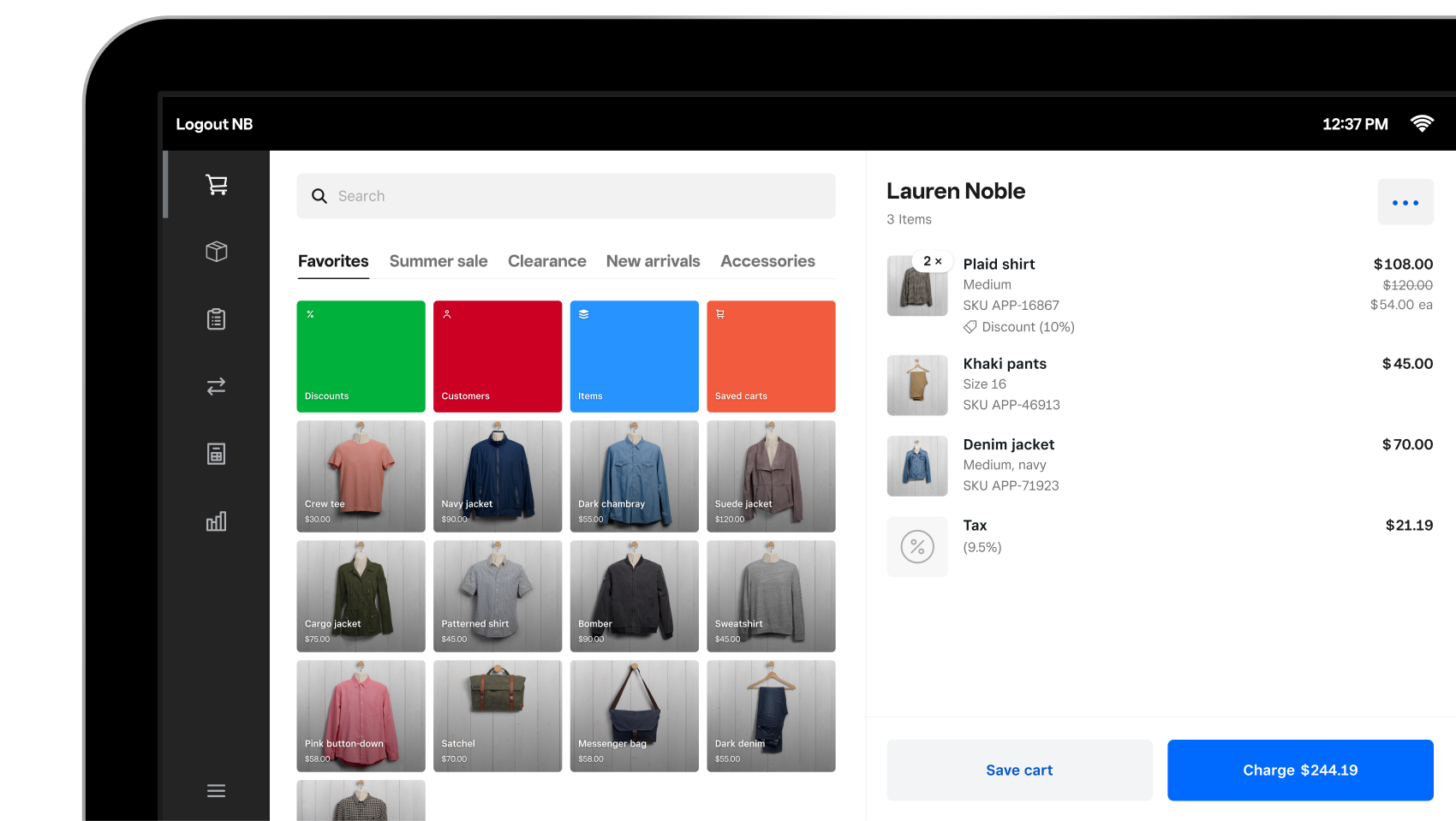 Fully Integrated POS Register | Square Register