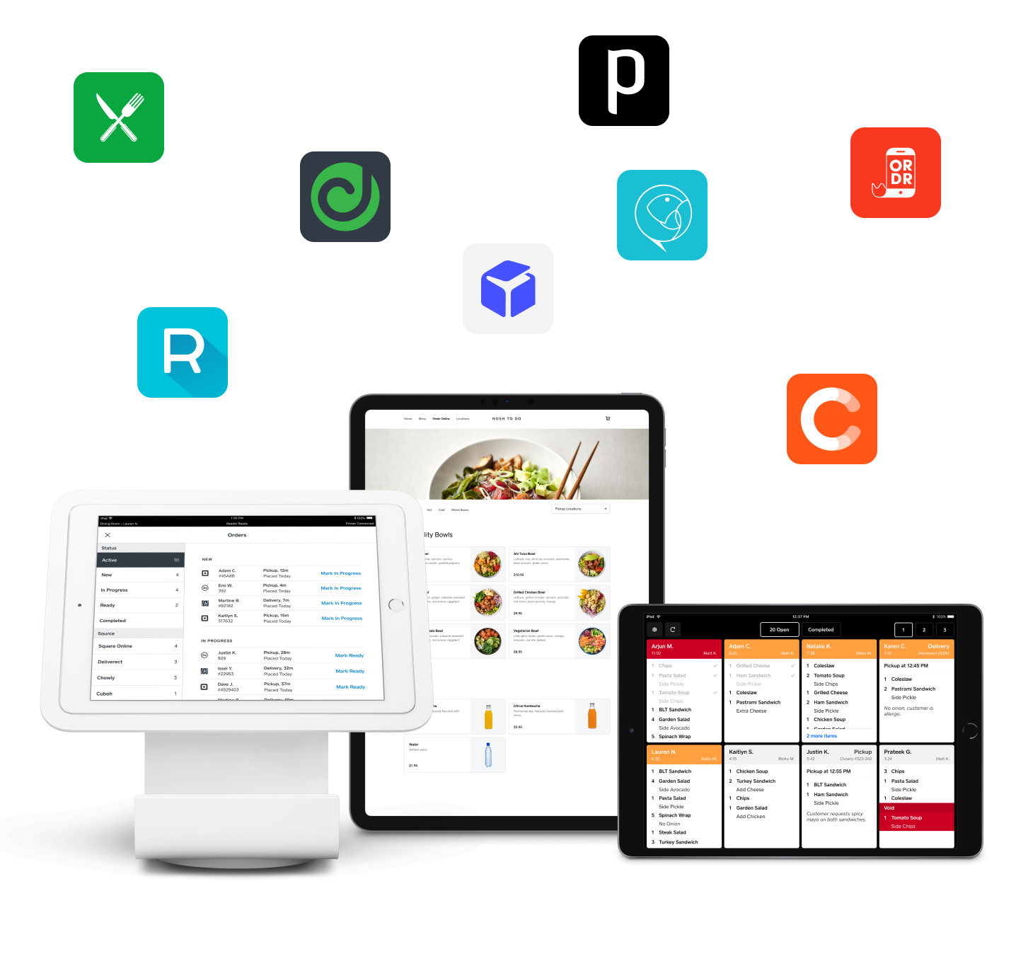 Online order integrations – all your orders on your POS and KDS | Square