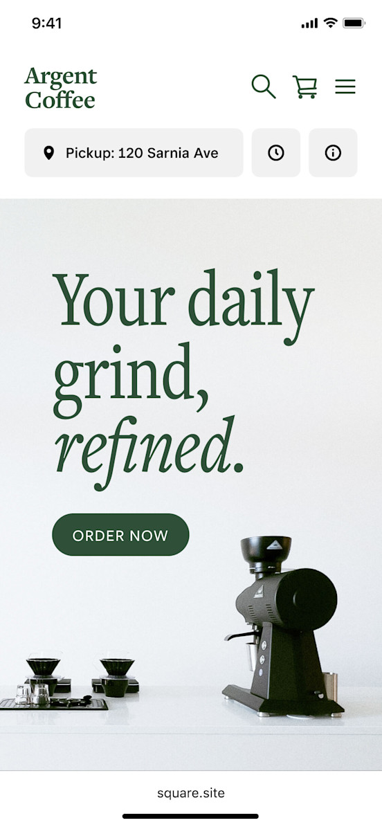 Website Templates Designs | Square