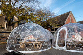 Outdoor Dining Bubbles: The Pros, Cons, and Costs