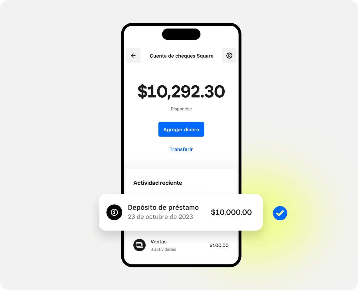 Cuentas de cheques comerciales | Cuenta de cheques Square