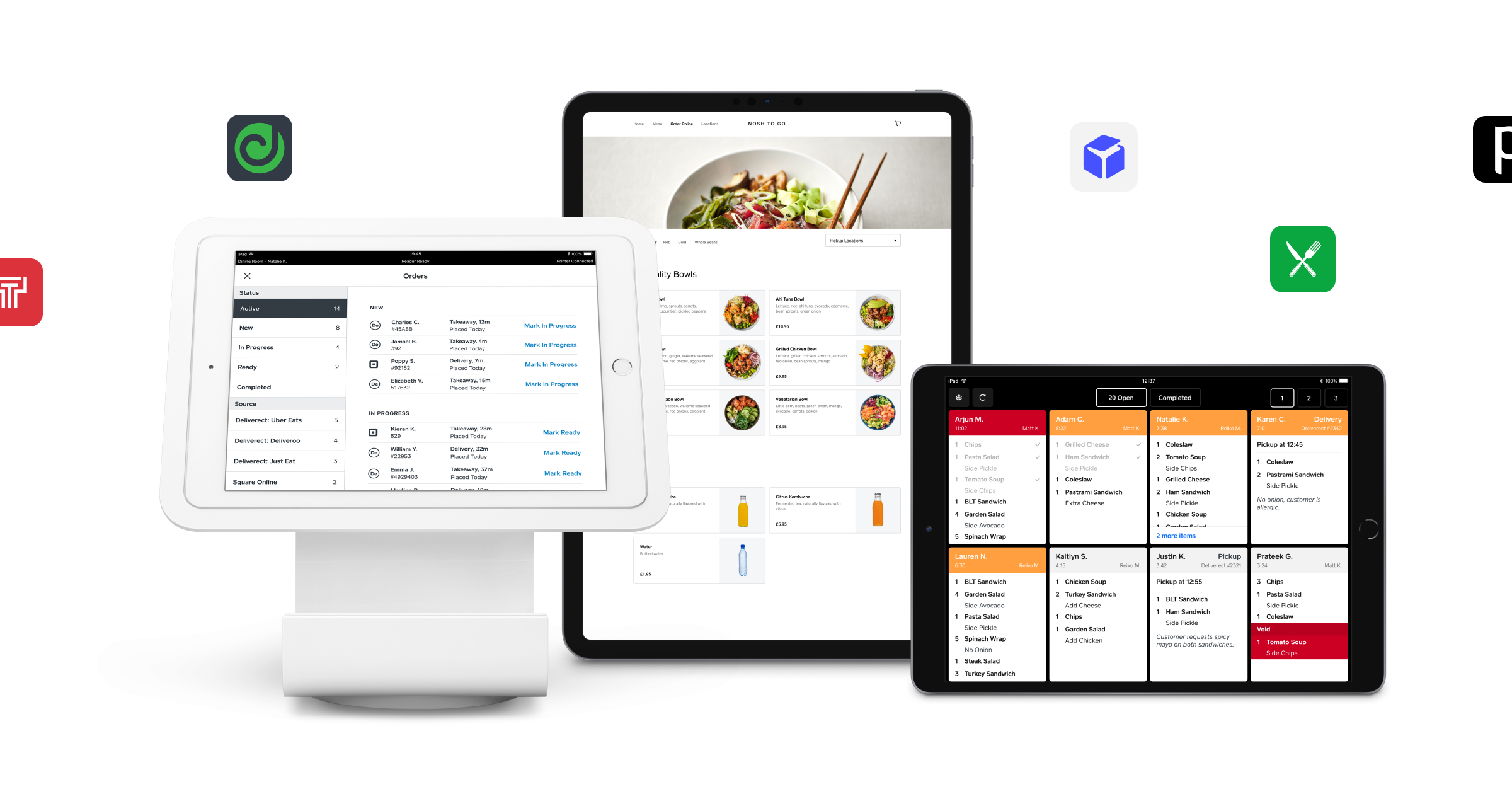Online order integrations - all your orders on one POS and KDS | Square