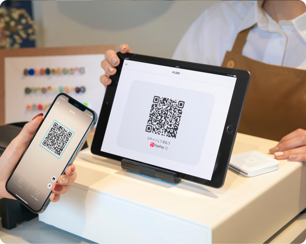 QRコード決済、PayPayの導入｜Square（スクエア）
