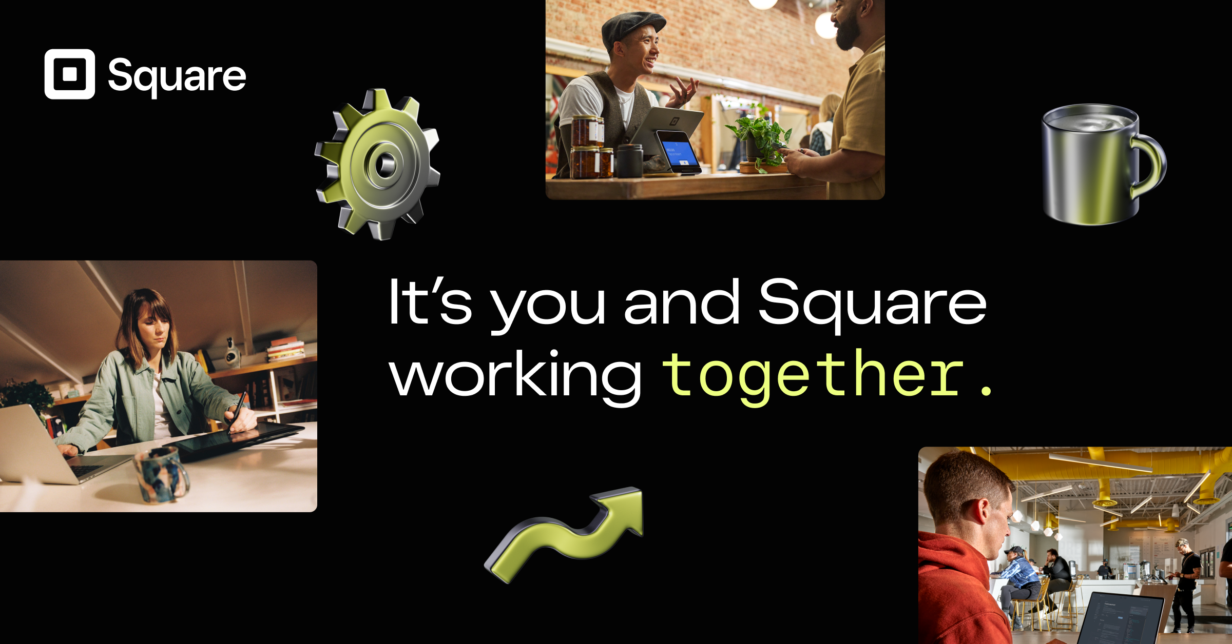 Partner with Square to help sellers run their businesses better.
