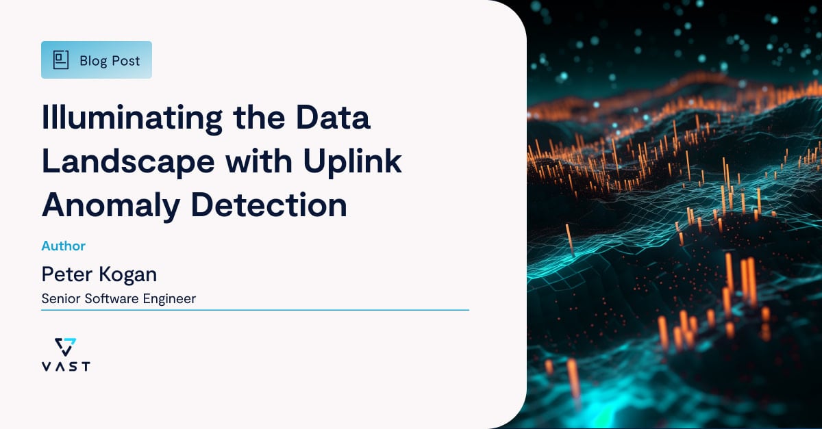 Illuminating Data Landscape With Uplink Anomaly Detection Vast Data