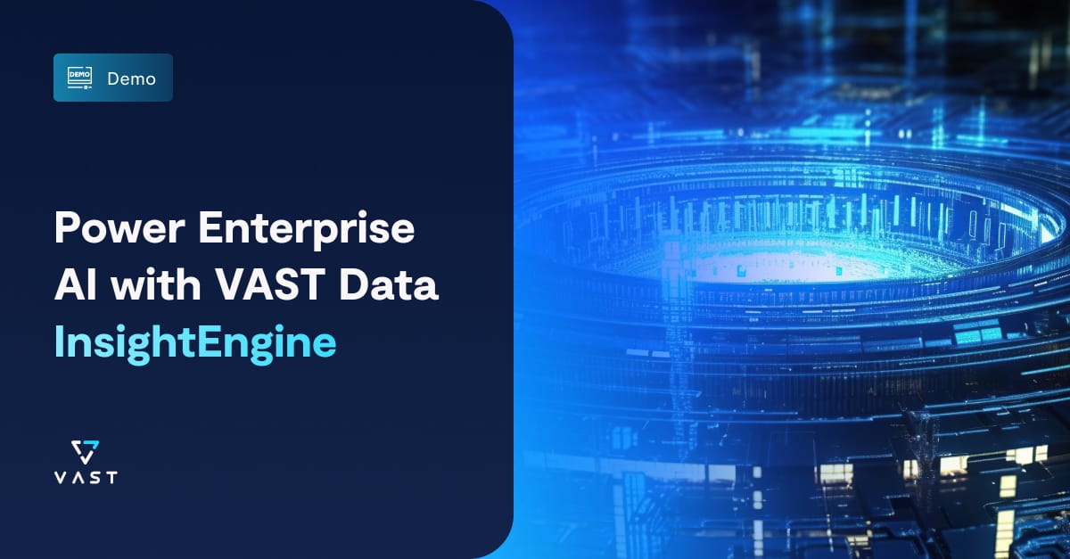 InsightEngine Demo - VAST Data
