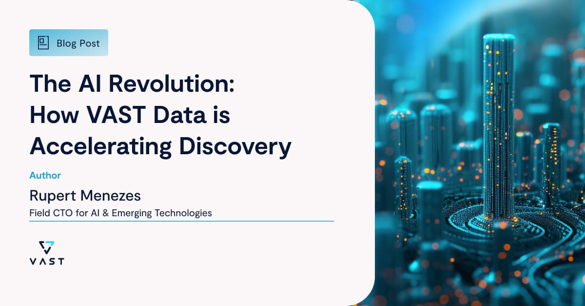The AI Revolution: How VAST Data is Accelerating Discovery