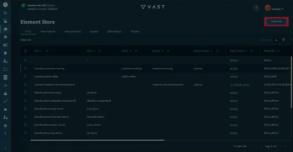 Introduction to Views - VAST Data