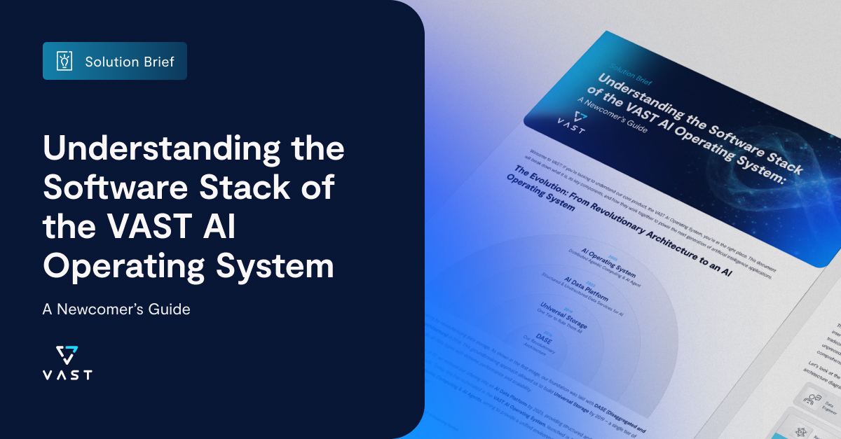Understanding the Software Stack of the VAST AI Operating System - VAST Data