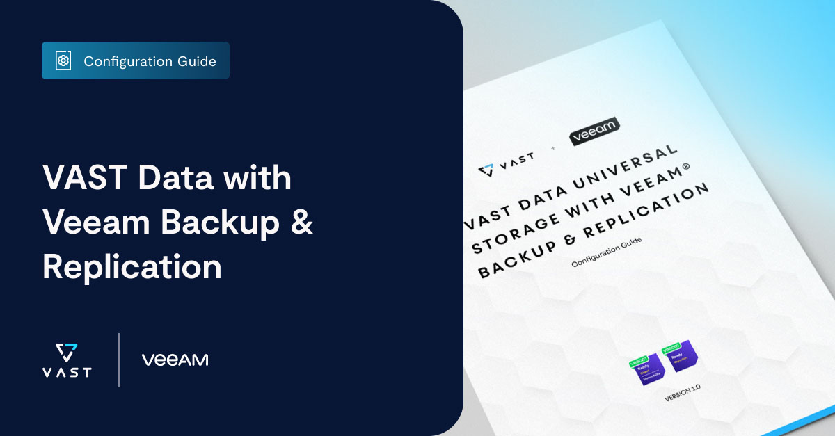 VAST + Veeam Configuration Guide - VAST Data