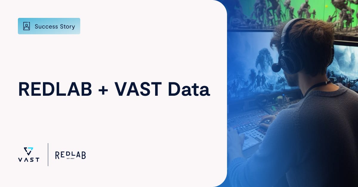 Revolutionizing Post-Production Infrastructure at REDLAB with Scale Logic - VAST Data