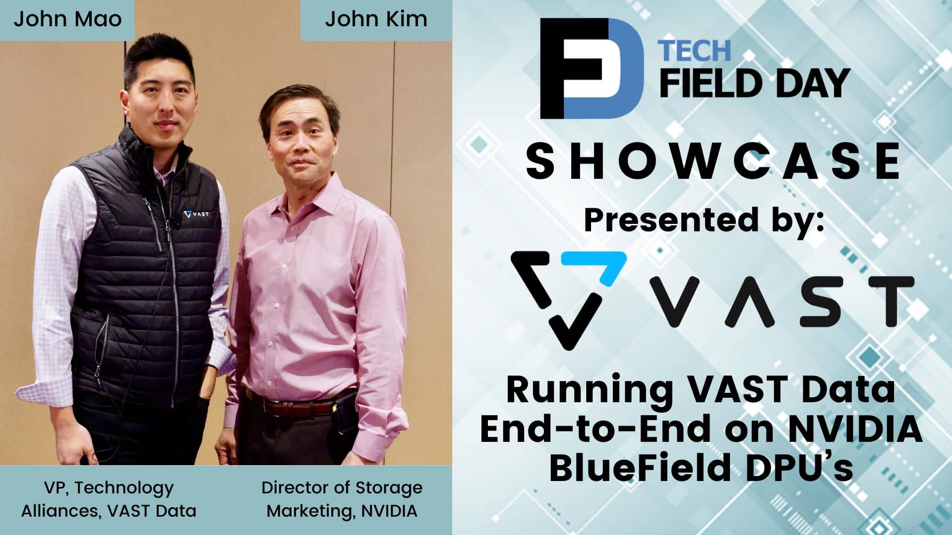 Running VAST Data End-to-End on NVIDIA BlueField DPUs | AI Field Day - VAST Data