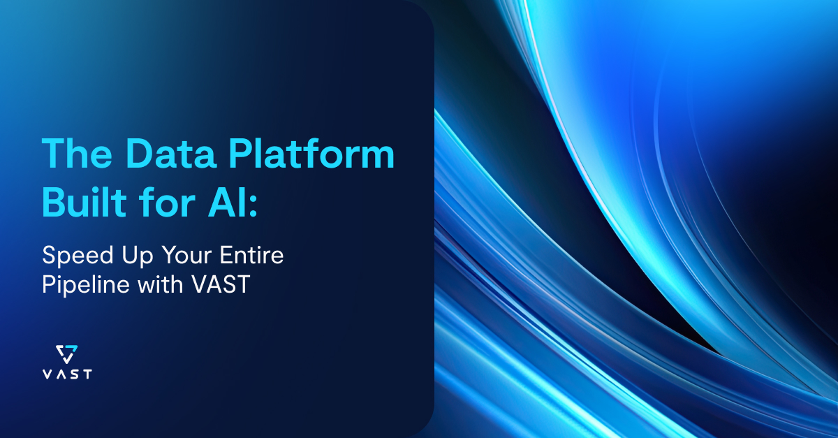 All-Flash Data Storage for Artificial Intelligence - VAST Data