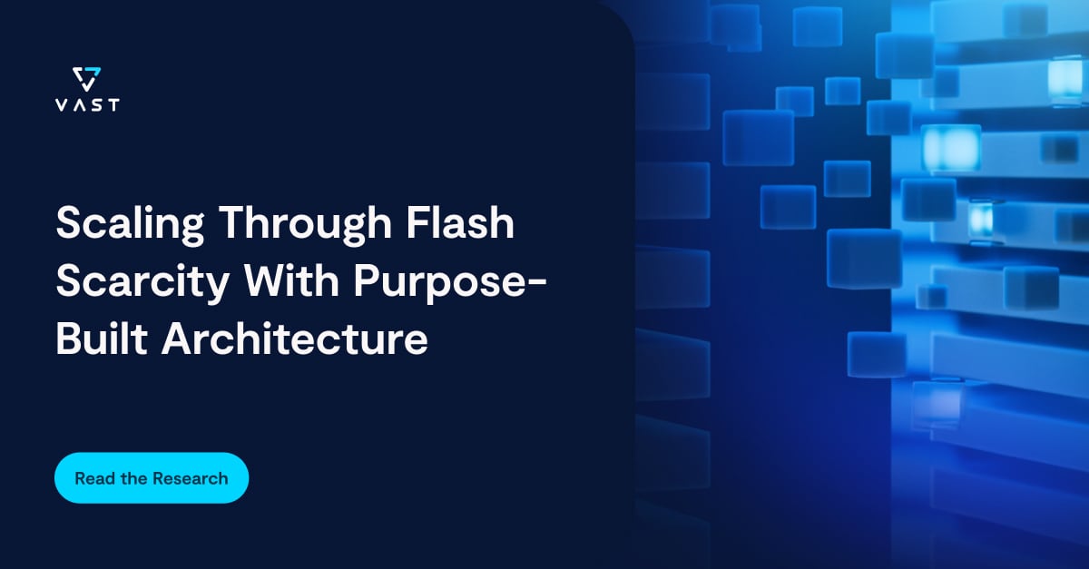 Overcoming the SSD Shortage for AI and Analytics - VAST Data