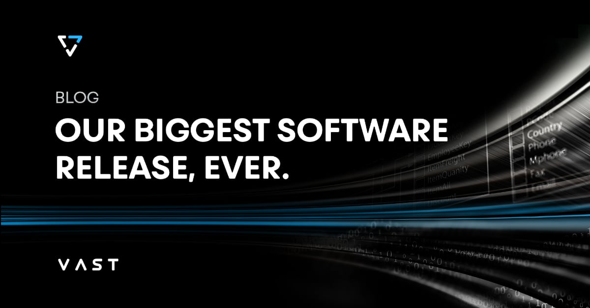 Our Biggest Software Release, Ever