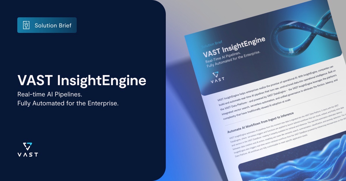 VAST InsightEngine - VAST Data