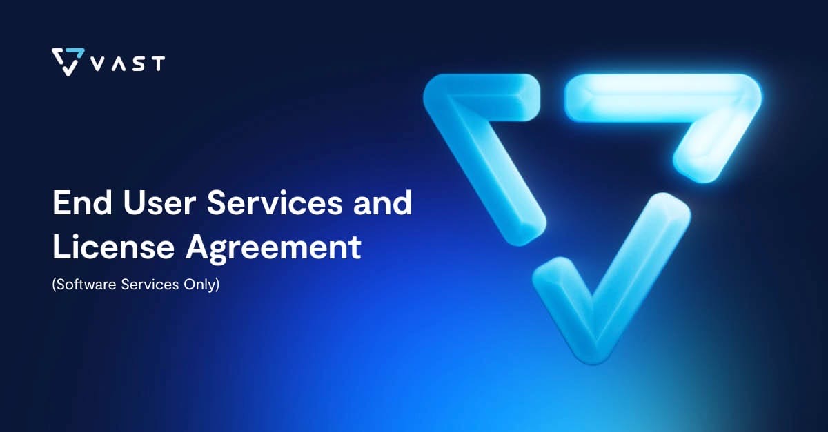 End User Agreement - VAST Data