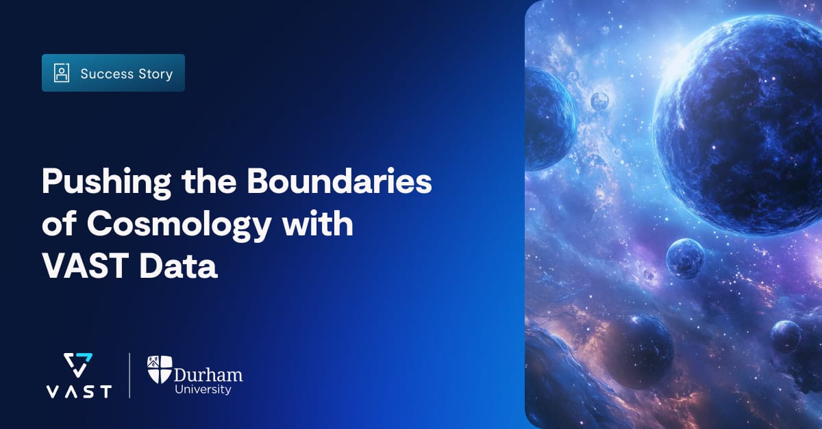 Durham University Pushing the Boundaries of Cosmology with VAST Data ...