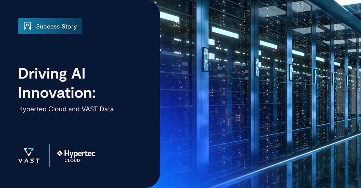Driving AI Innovation - VAST Data