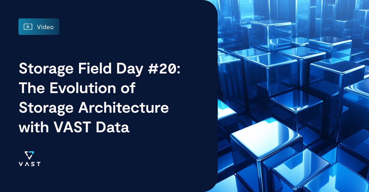 Storage Field Day #20: The Evolution of Storage Architecture Video ...