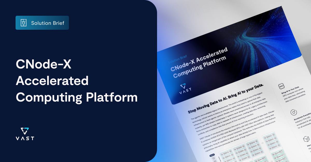 CNode-X Accelerated Computing Platform - VAST Data