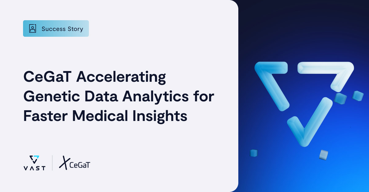 Accelerating Genetic Data Analytics for Faster Medical Insights - VAST Data