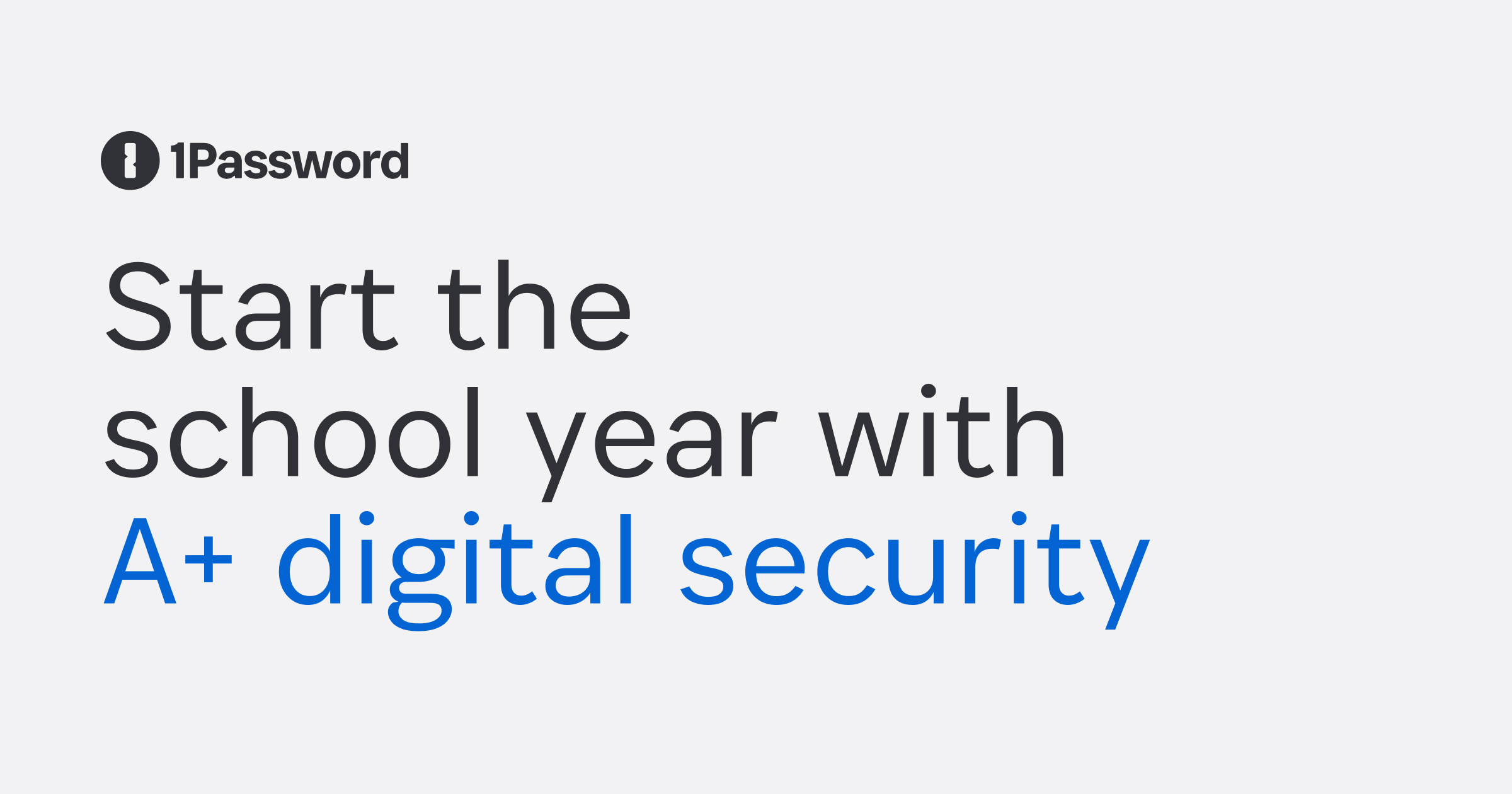 Password Manager for Back to School | 1Password Discount for Students ...