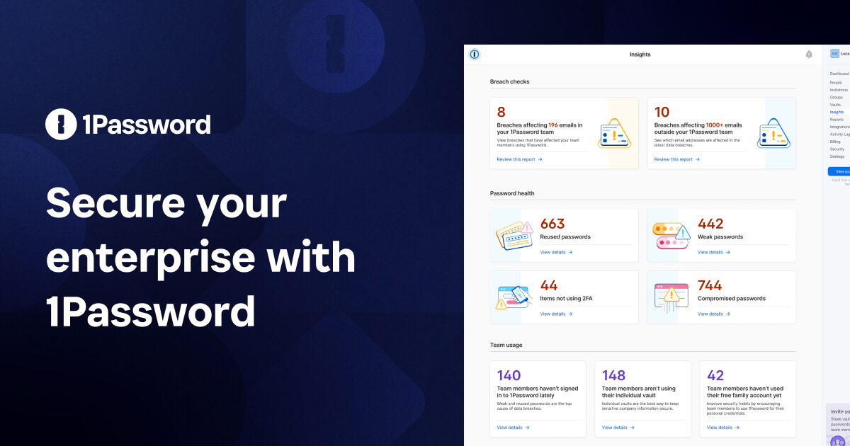 Enterprise | 1Password