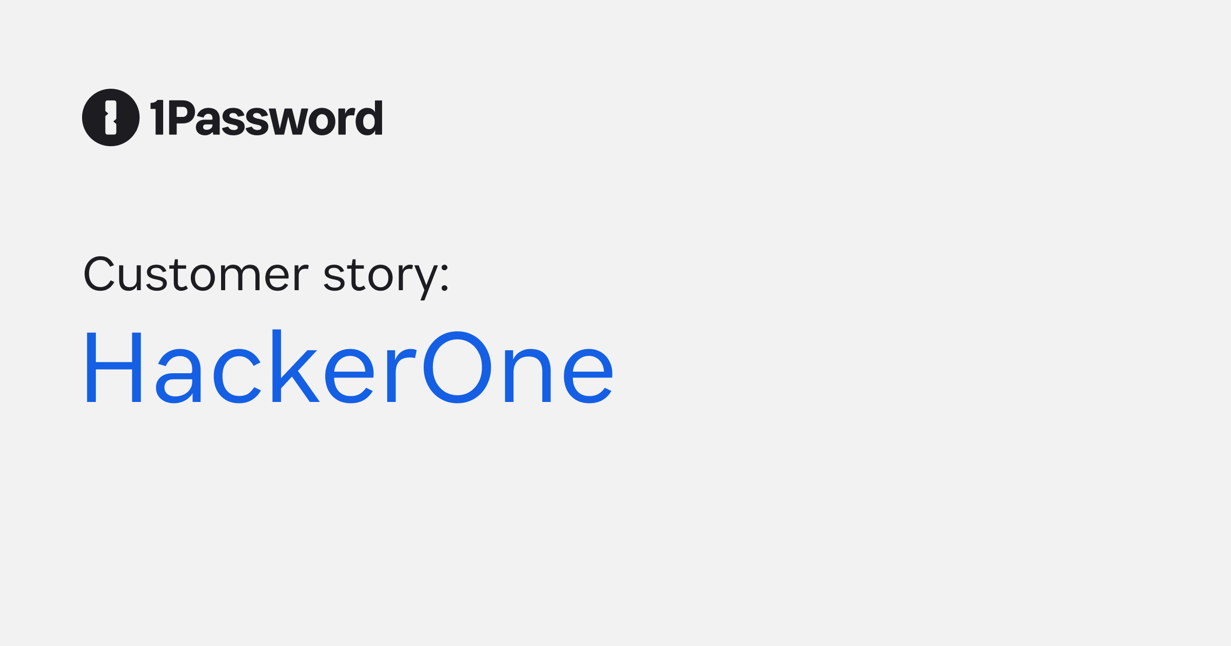 HackerOne Secures AWS with Trelica by 1Password | 1Password