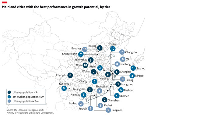 The Economist Group - Tech-oriented cities in Southeast China lead the ...