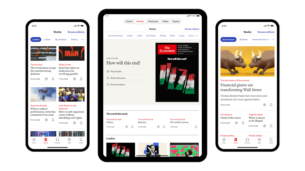 The Economist Group - The Economist issues significant updates to its app