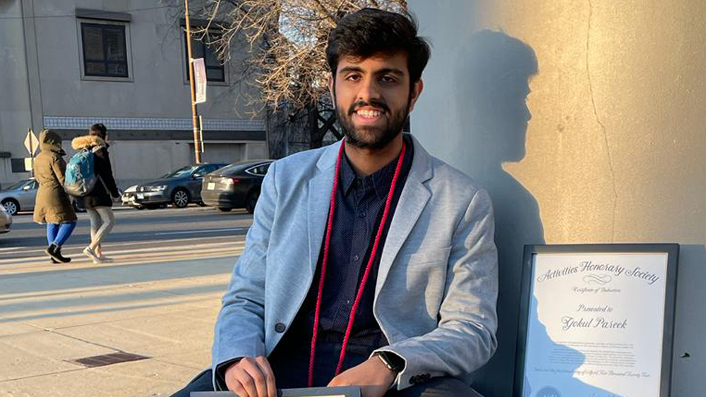 Gokul from India Pursues a Triple Major at UIC | Shorelight