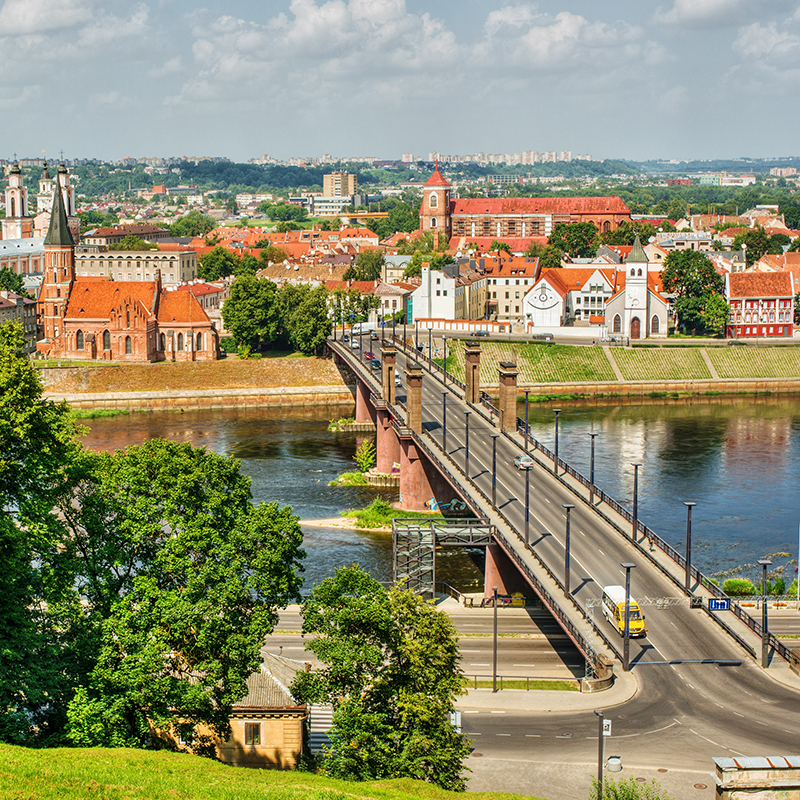 Kaunas, the economic and academic centre of Lithuania, a vibrant ...