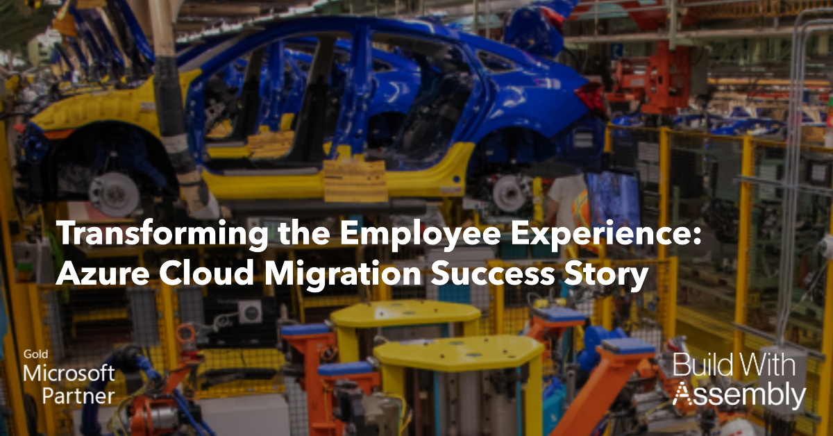 Transforming the Employee Experience: Azure Cloud Migration Success ...