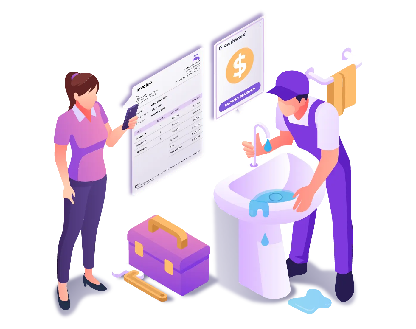 Plumbing Software | CRM, Invoicing, Scheduling | Growthware