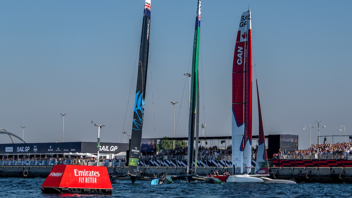 Dramatic photo finish decides winner of Emirates Dubai Sail Grand Prix ...