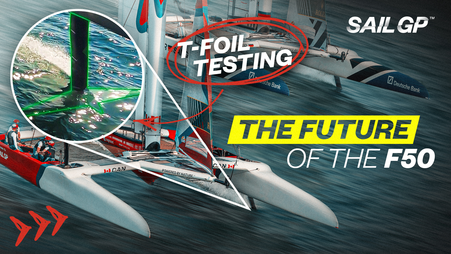 WATCH: The surprising test results of SailGP’s in-development T-Foils