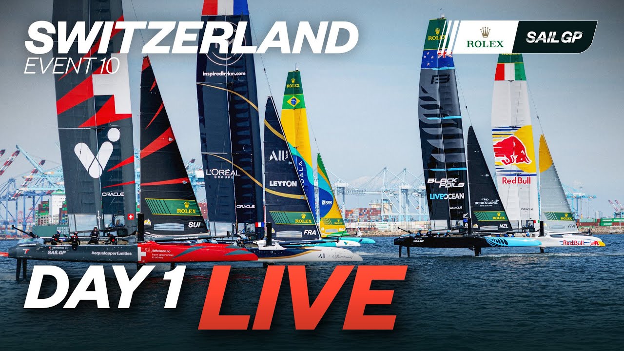 WATCH: Geneva SailGP FULL REPLAY - Day 1 action in full from Switzerland
