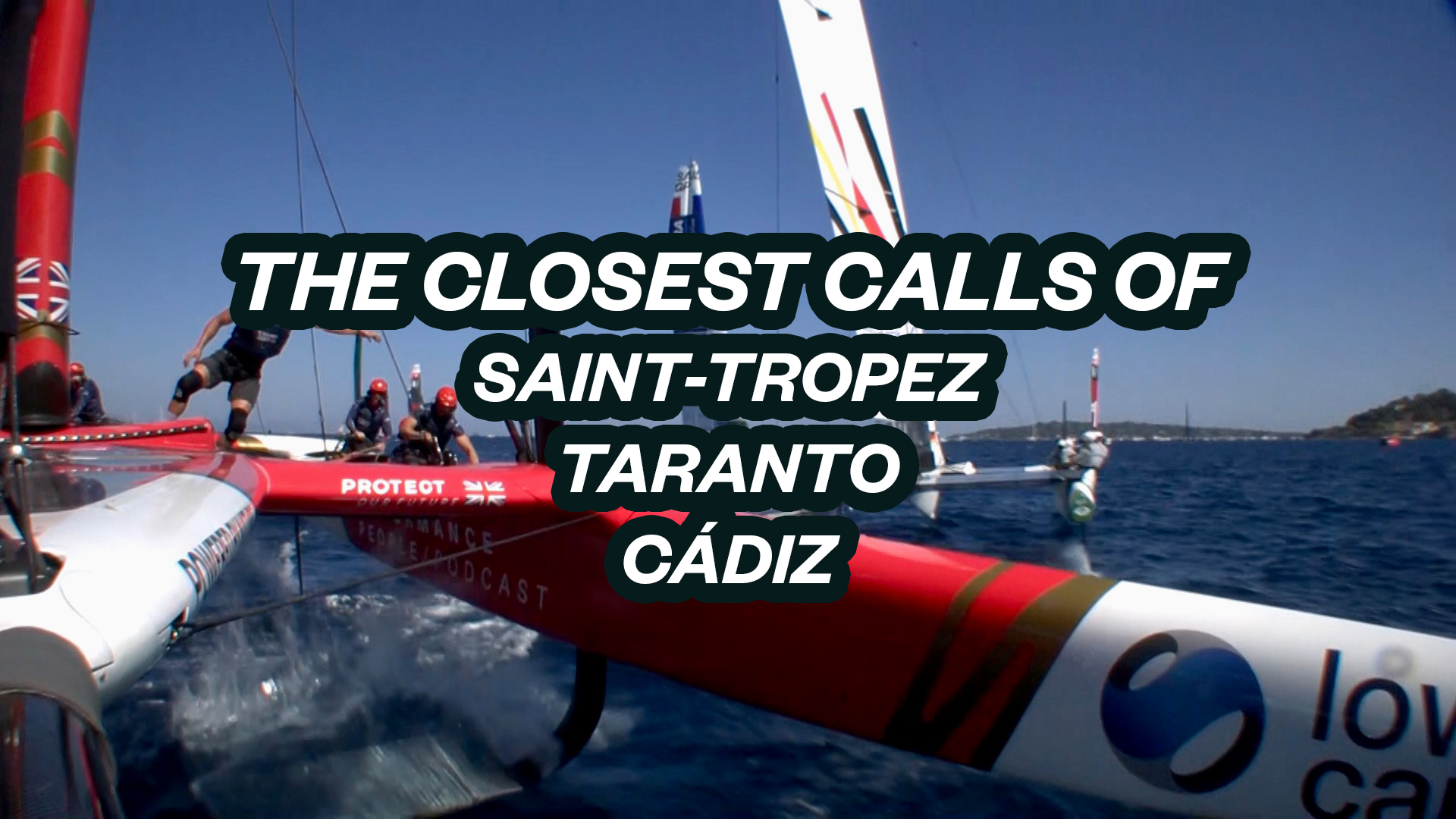 WATCH: The closest calls from Saint-Tropez, Taranto and Cádiz