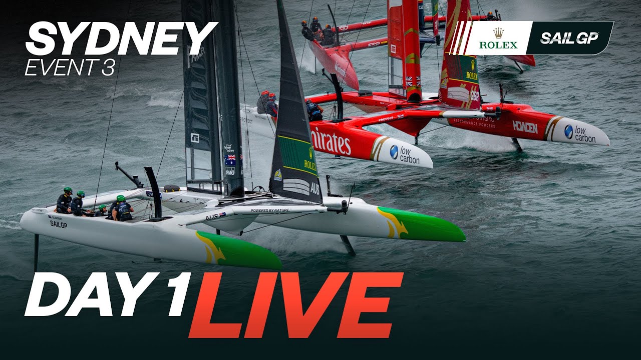WATCH: Sydney SailGP FULL REPLAY - Race Day 1 coverage in full