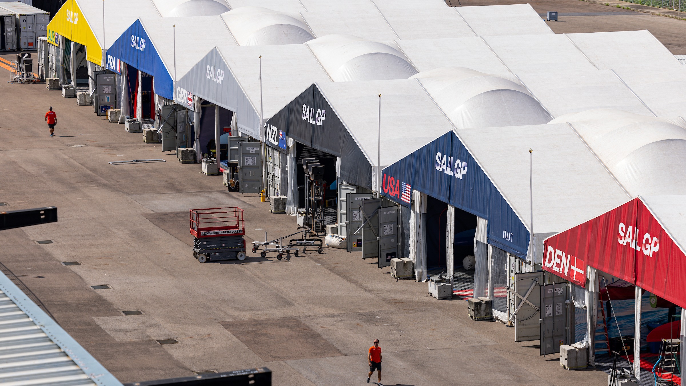 PICTURES: SailGP arrives in Singapore ahead of racing this weekend | SailGP