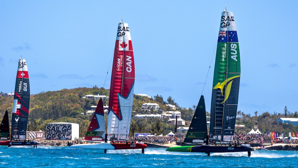 Aussie's come out firing on opening day of Apex Group Bermuda Sail Grand Prix